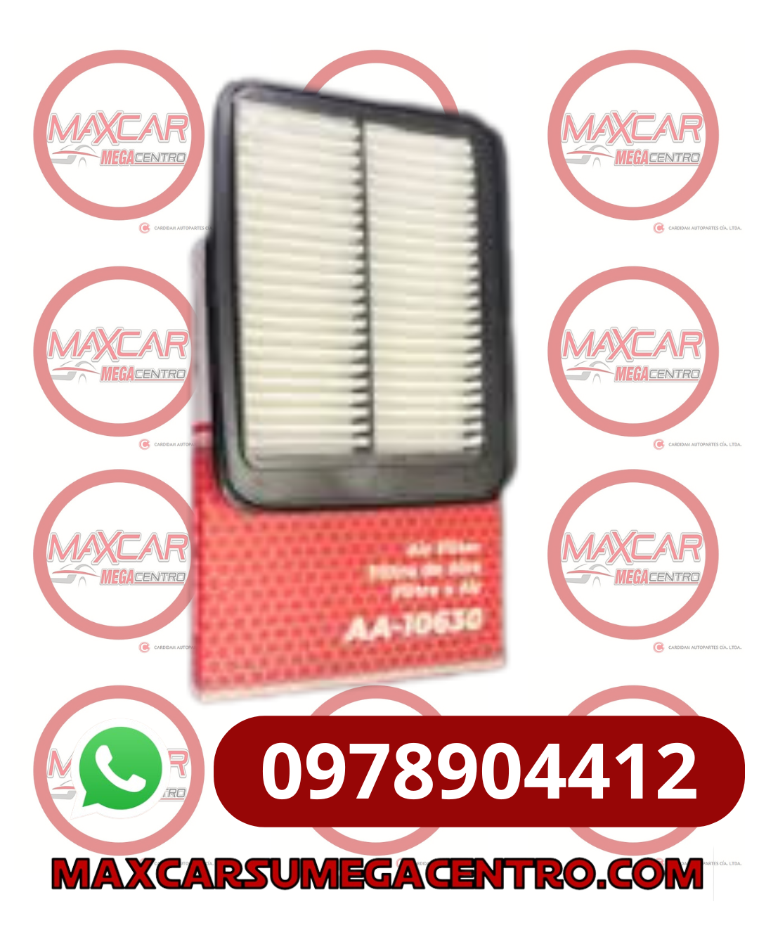 F.AA10630 FILTRO AIRE ADVANCE I10 1.1 10- (MK38183)(28113-0X000 ...