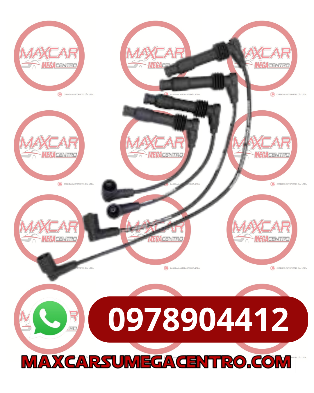 CB.96460220 CABLE BUJIAS ONNURI OPTRA 1.8 SEDAN VIVANT NUBIRA TACUMA ...