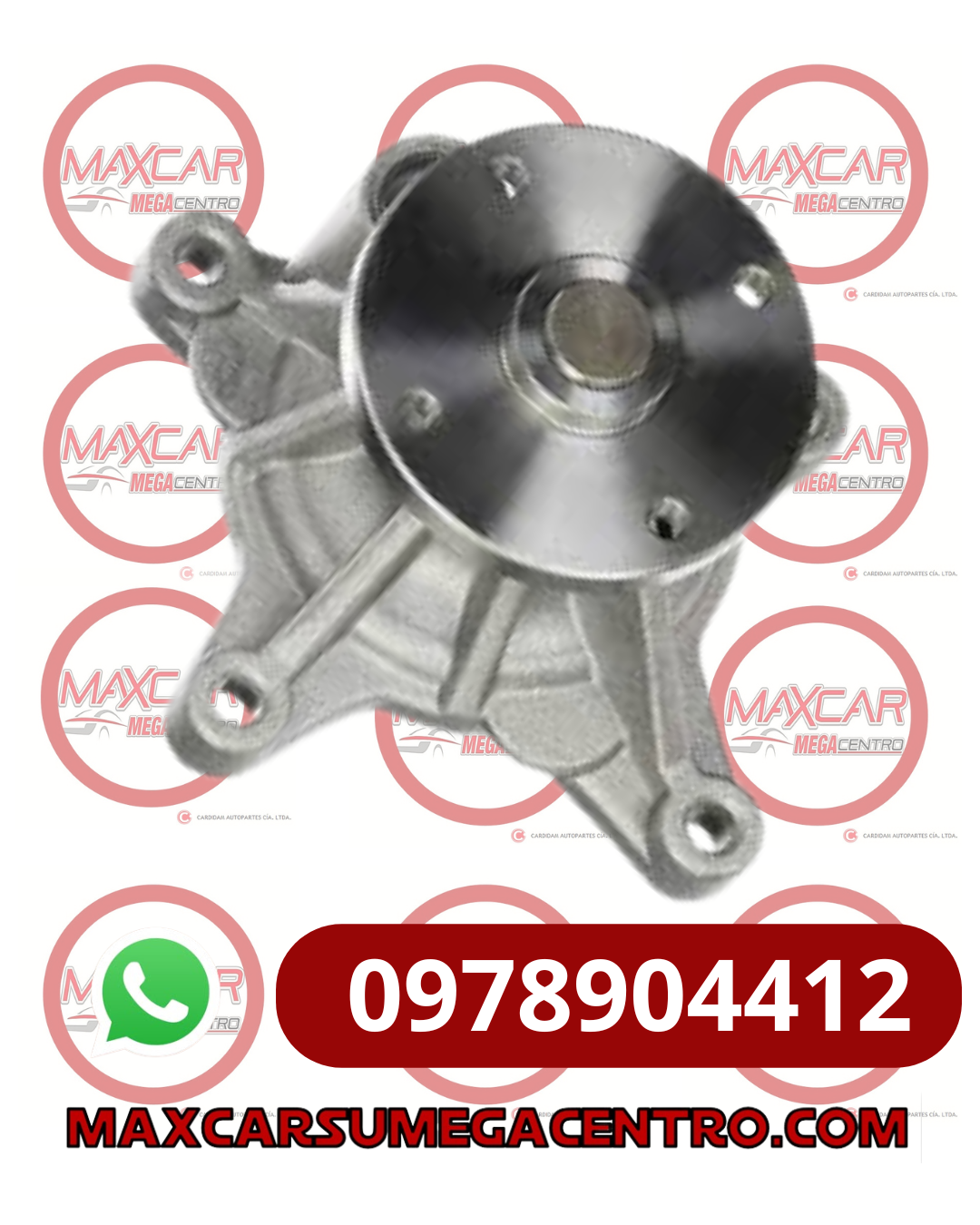 BOA.25100-2B000 BOMBA AGUA AUTOTOP RIO R/ACCENT 12- G4FA I30 SOUL ELAN ...